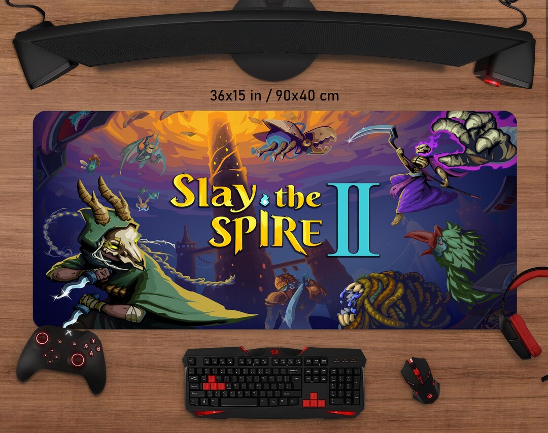 Slay the Spire Desk Mat: Vivid Gaming Mouse Pad - Etsy