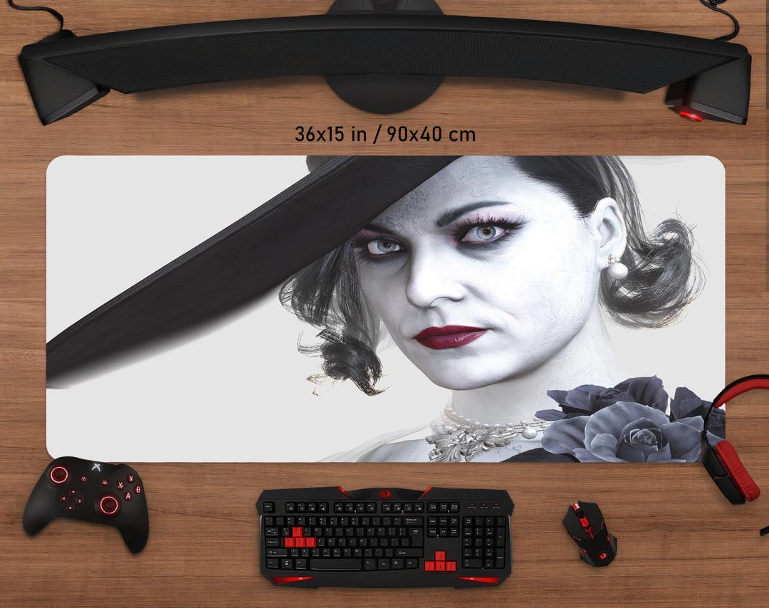 Resident Evil Village Desk Mat • Gothic Gaming Mousepad - Etsy