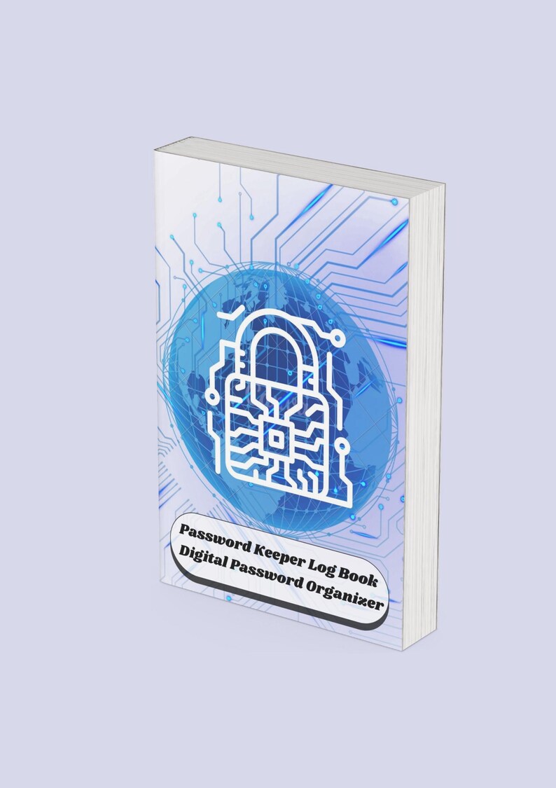 Editable Password Tracker | Printable Password Keeper Log Book ...