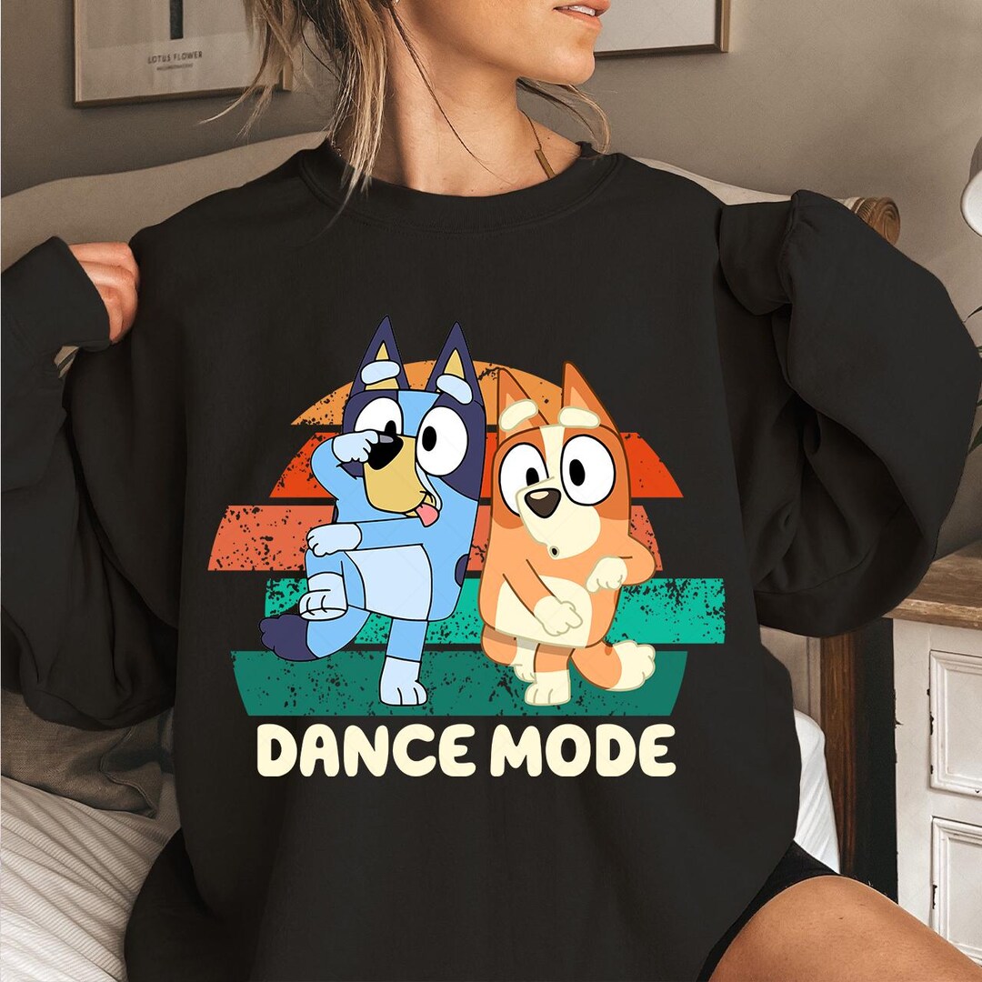 Blue Bingo Dance PNG, Blue Dad Png, Blue Father's Day Gift, Birthday ...