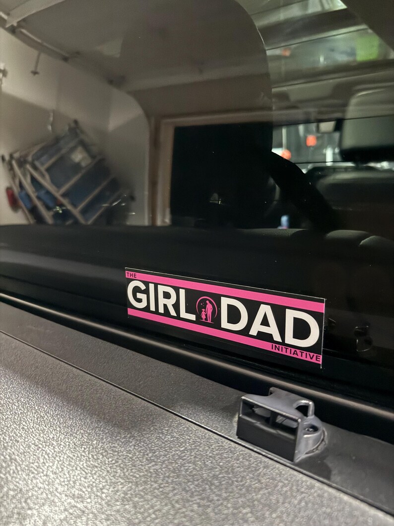 The Girl Dad Initiative™ Window Decal for Cars, Laptops & Toolboxes ...