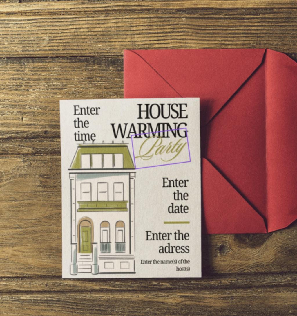 Digital Printable Housewarming Party Invites Bundle of 7 Self-editable ...