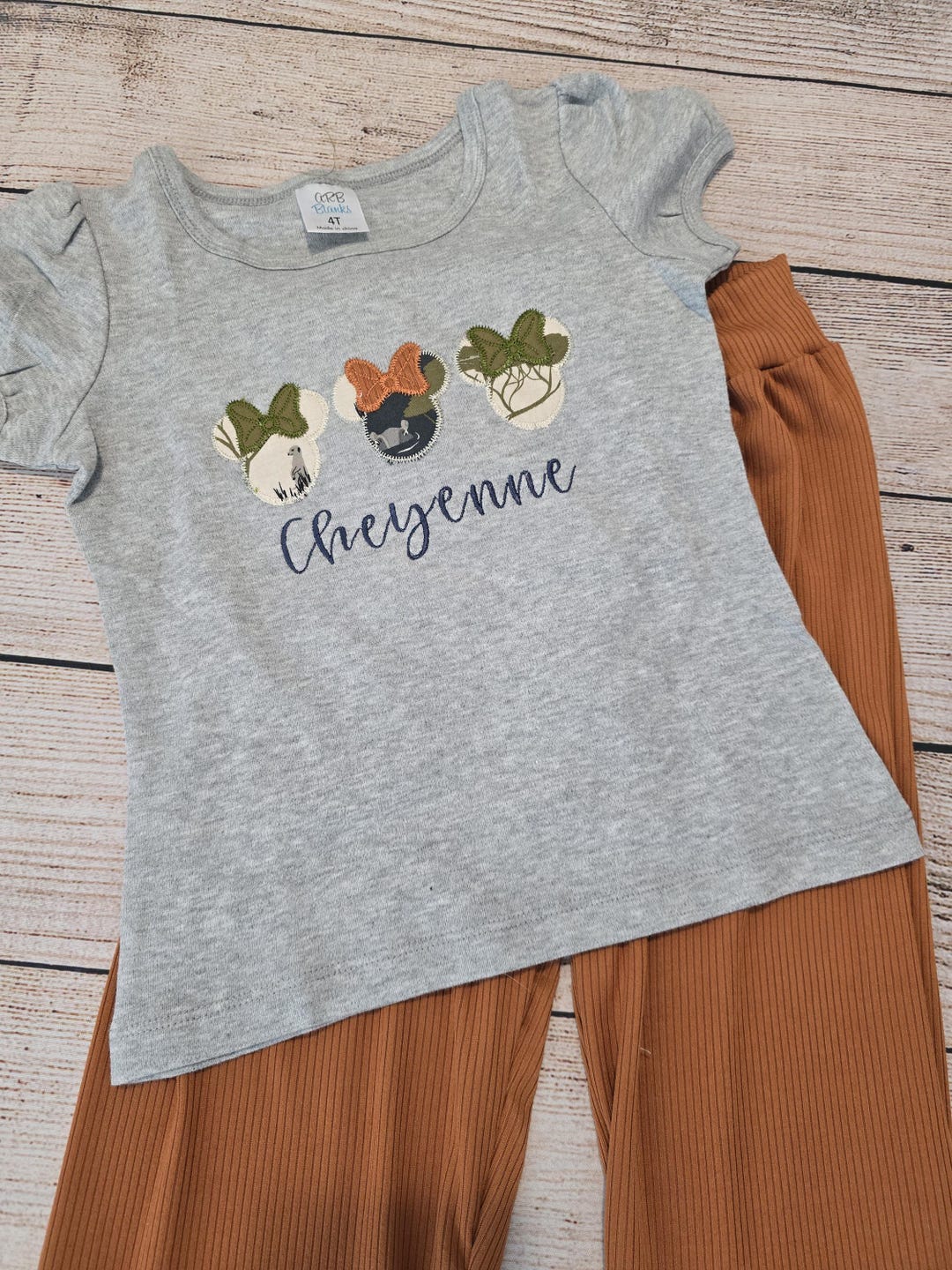 Personalized Trio Mouse Girl Outfit, Magical Outfit, Embroidery ...