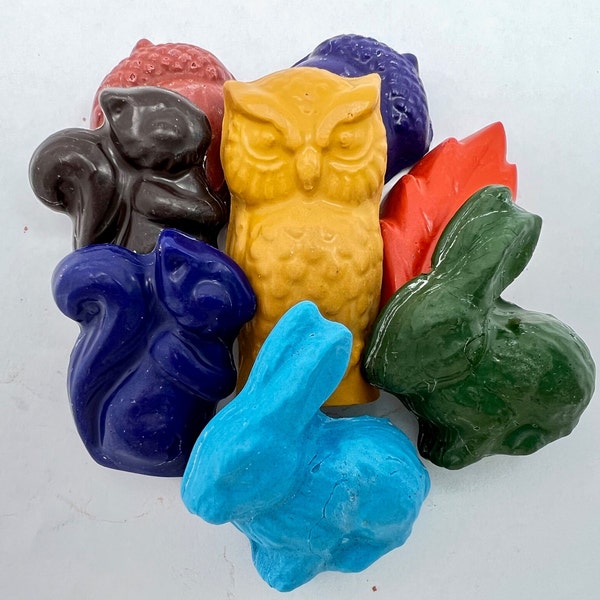 Animal Crayons - Etsy