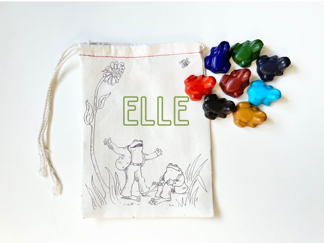 Frog and Toad Toy Play Set Frog Crayons and Colorful Play Mat ...