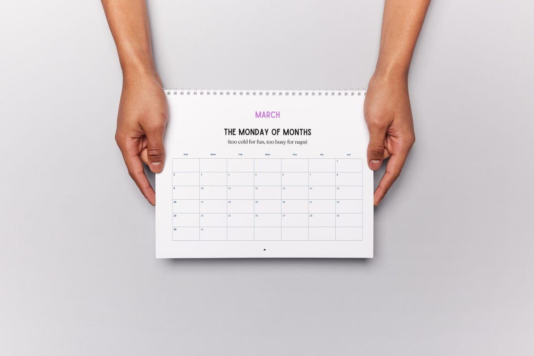 Sassy Werk Calendar 2025 – A3 Printable | for the Overworked, Underpaid ...