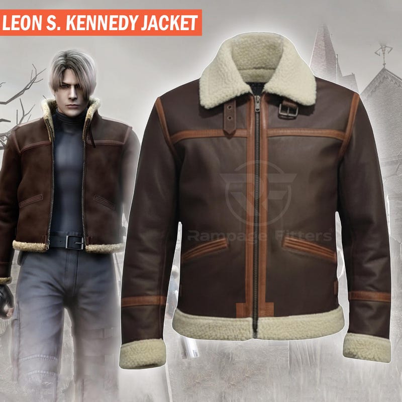 Leon Kennedy Re4 Costume - Etsy