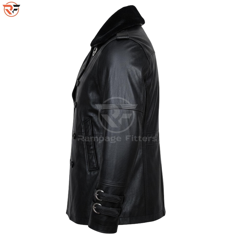 Leon Kennedy Jacket | RE9 Requiem Black Leather Jacket | Resident's ...