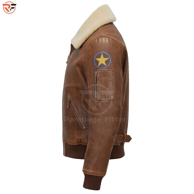 Garou Terry Bogard Leather Jacket | Street Fighter's Cosplay Costume - Etsy