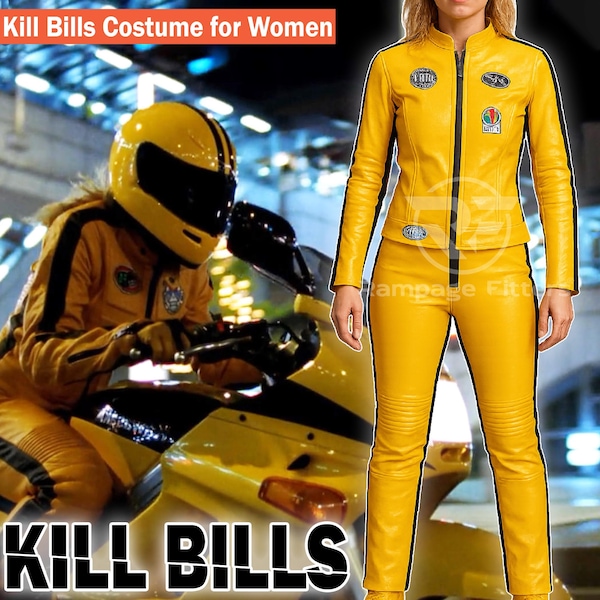 Kill Bill Yellow Costume - Etsy