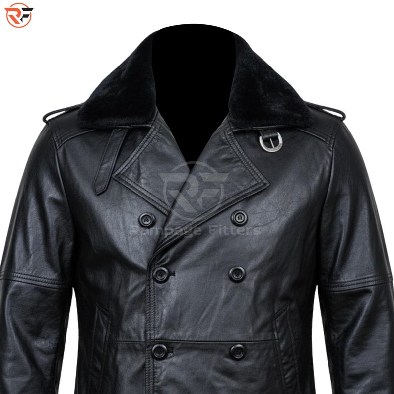 Leon Kennedy Jacket | RE9 Requiem Black Leather Jacket | Resident's ...