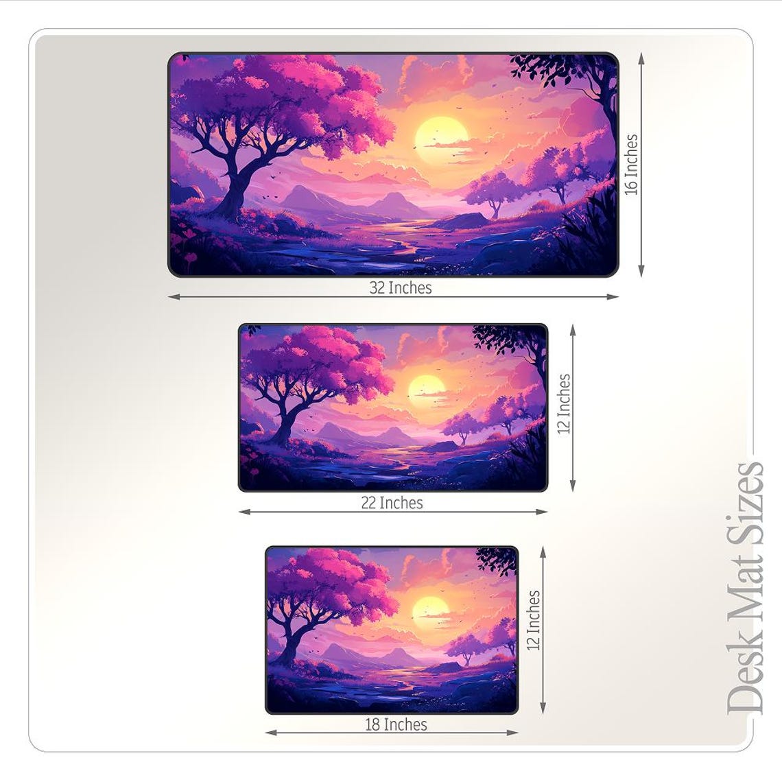 Celestial Desk Mat, Minimalist Mousepad, Starry Night Decor, Celestial ...