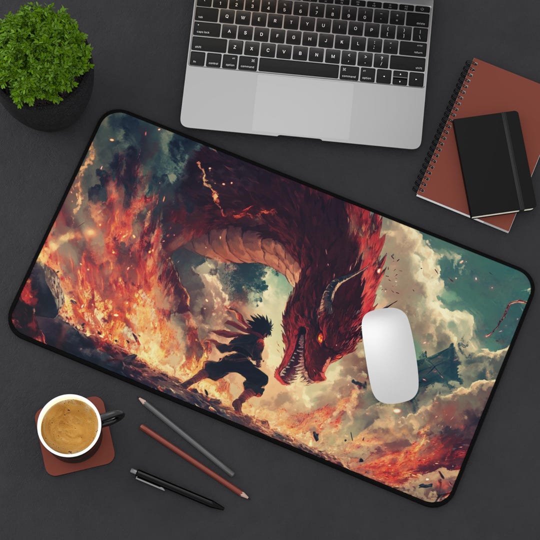 Anime Mouse Pad, Anime Desk Mat, Anime Desk Pad, Custom Mouse Pad ...