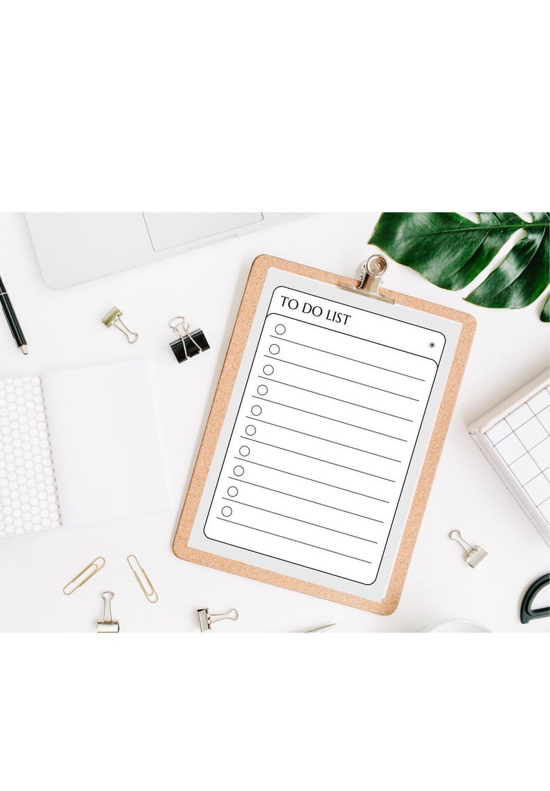 To Do List Printable, Editable List, Edit in Canva - Etsy