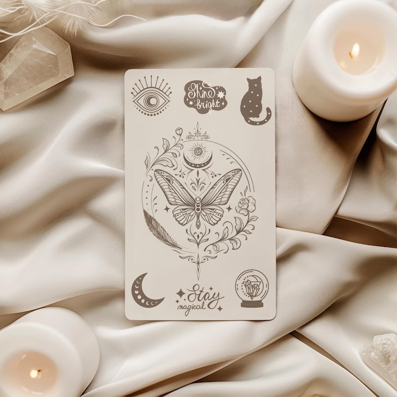 Mystical SVG Bundle, Magic Clipart, Witchy Svg, Moon Svg, Halloween Svg ...