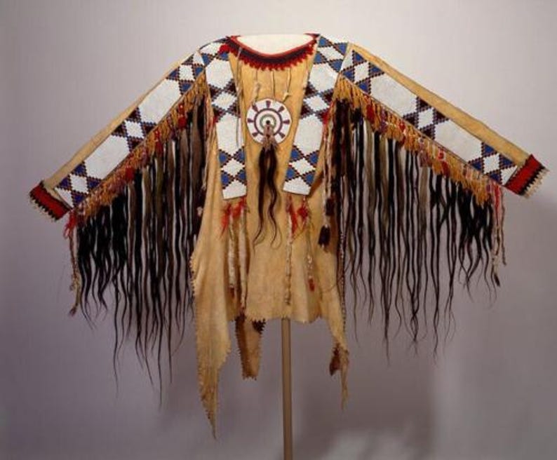 Old Style Native American, Fringe Jacket, Handcrafted Attire, Heritage ...