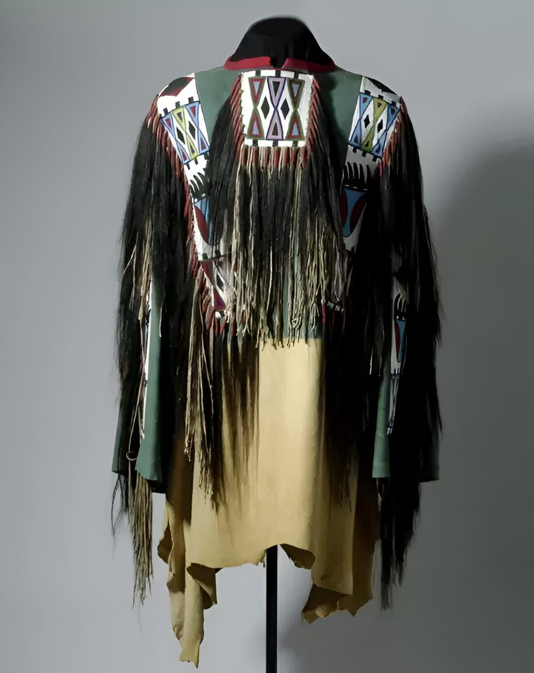 Old Style Native American, Fringe Jacket, Handcrafted Attire, Heritage ...