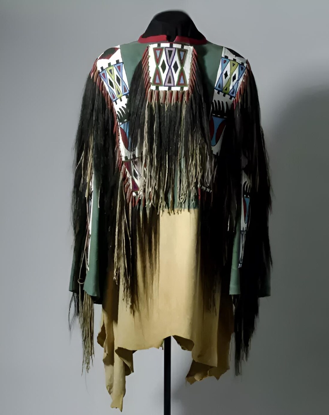 Old Style Native American, Fringe Jacket, Handcrafted Attire, Heritage ...