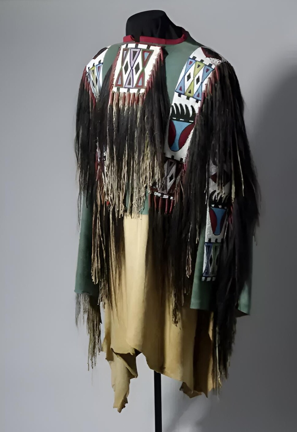 Old Style Native American, Fringe Jacket, Handcrafted Attire, Heritage ...