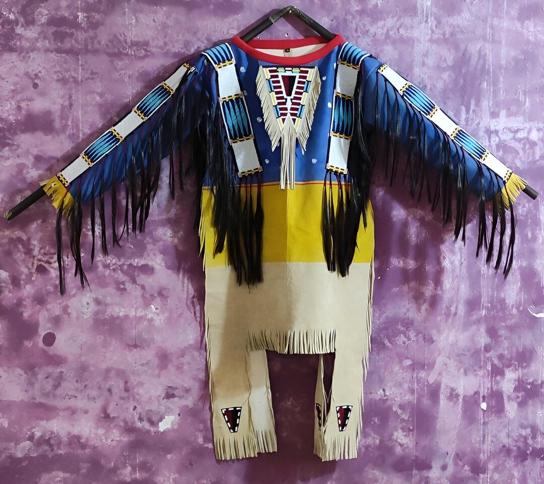 Old Style Native American, Fringe Jacket, Handcrafted Attire, Heritage ...