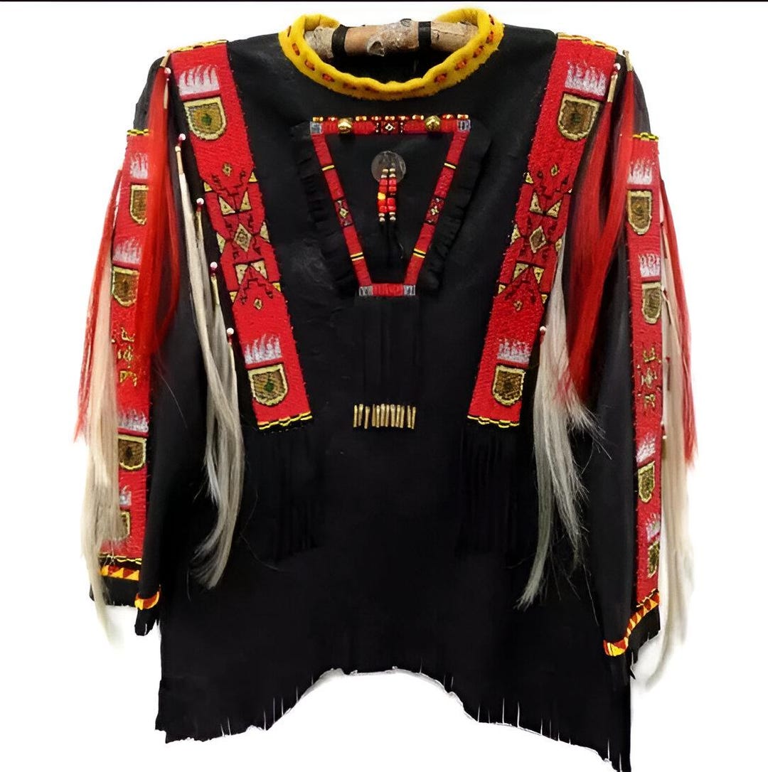 Old Style Native American, Fringe Jacket, Handcrafted Attire, Heritage ...