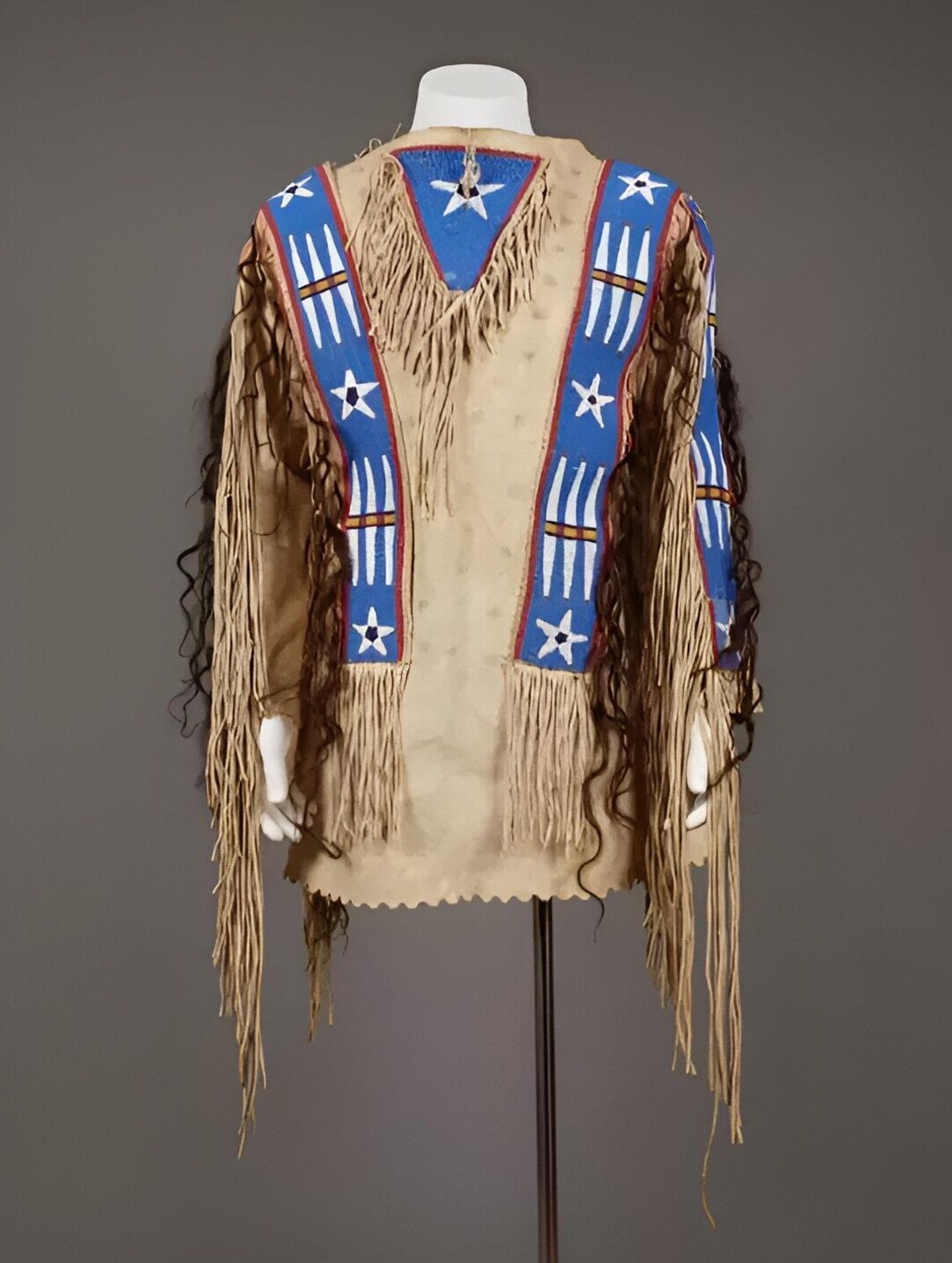 Old Style Native American, Fringe Jacket, Handcrafted Attire, Heritage ...