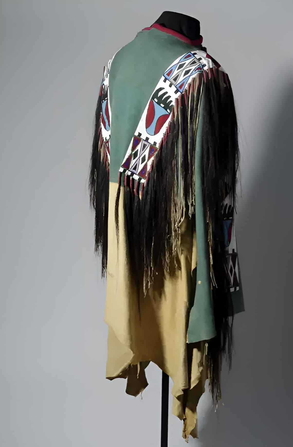 Old Style Native American, Fringe Jacket, Handcrafted Attire, Heritage ...