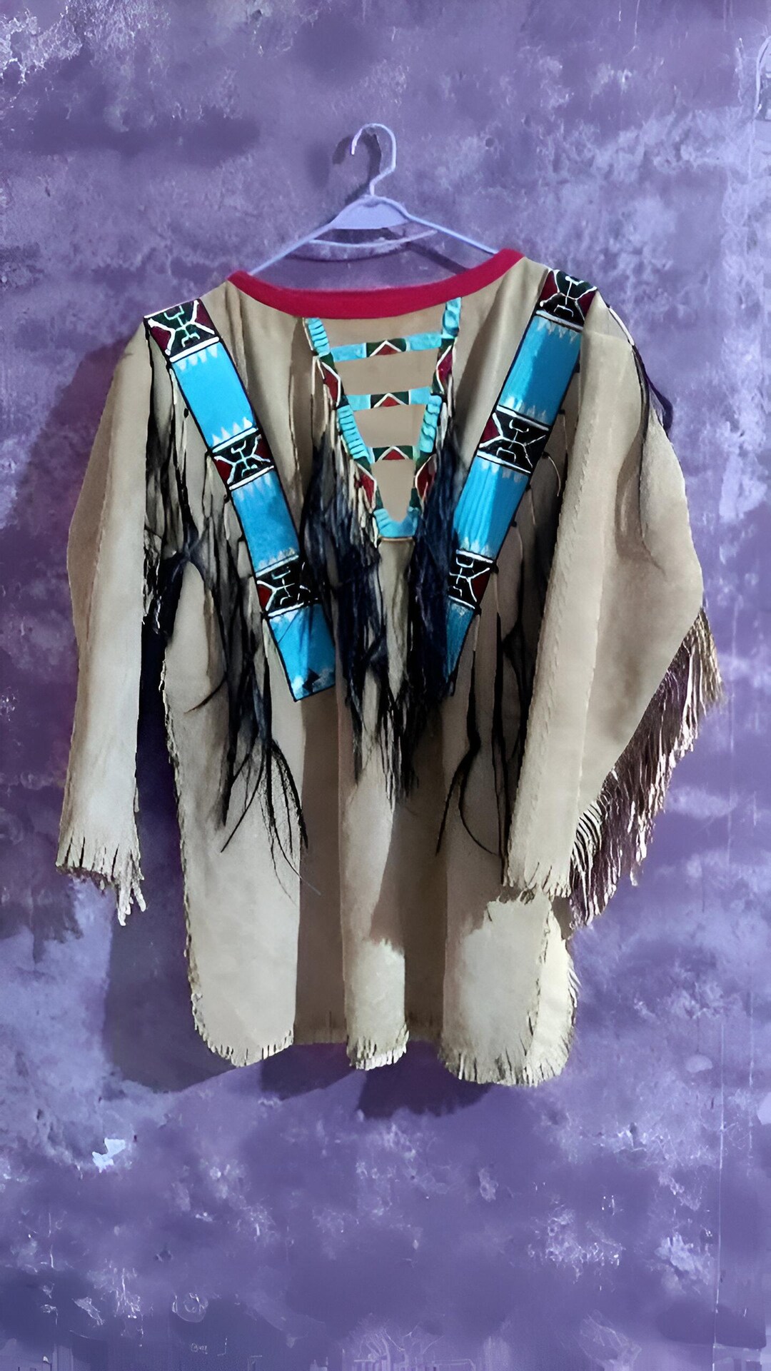Old Style Native American, Fringe Jacket, Handcrafted Attire, Heritage ...