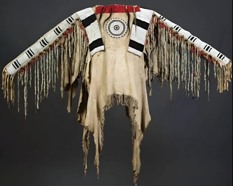 Old Style Native American, Fringe Jacket, Handcrafted Attire, Heritage ...