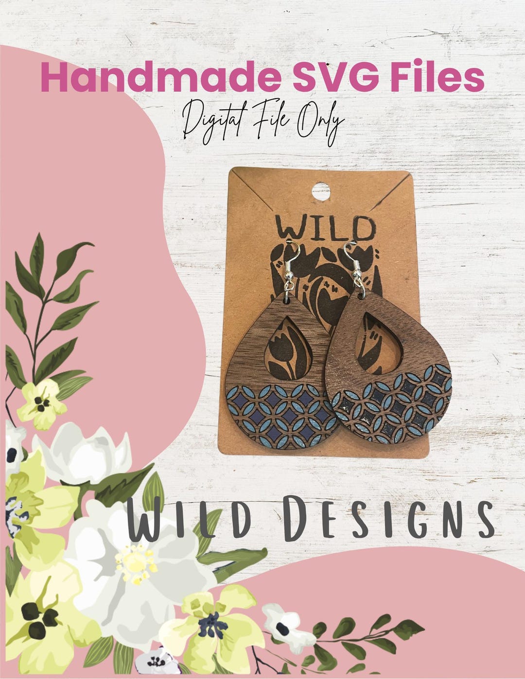 Geometric Dangles SVG File - Etsy