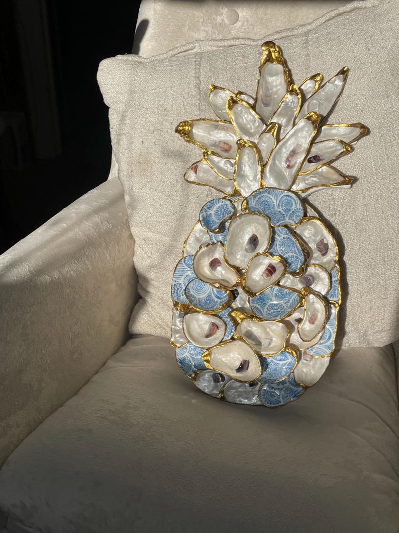 Custom Oyster Shell Wall Art - Etsy