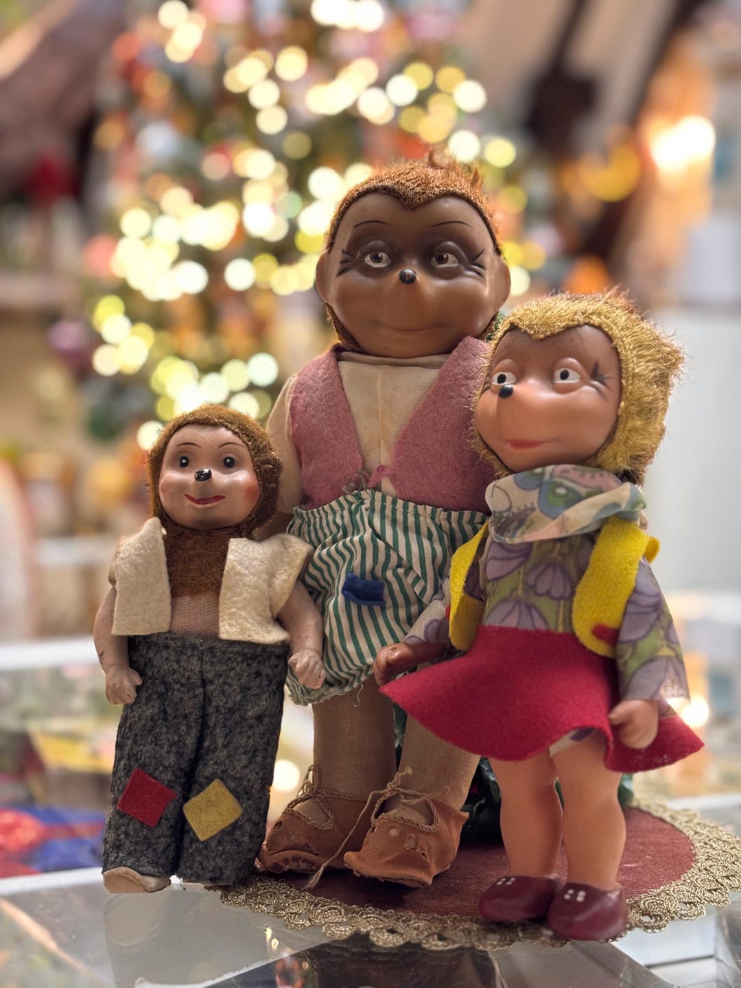 Vintage Steiff Mecki Family – Mecki, Micki & Mucki - Etsy