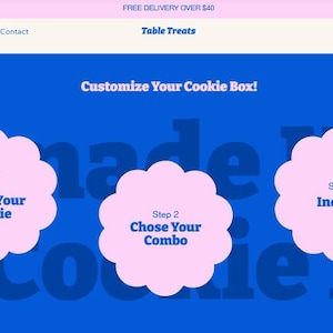 Cookie Shop Wix Website Template | Modern Bakery Template | Editable ...