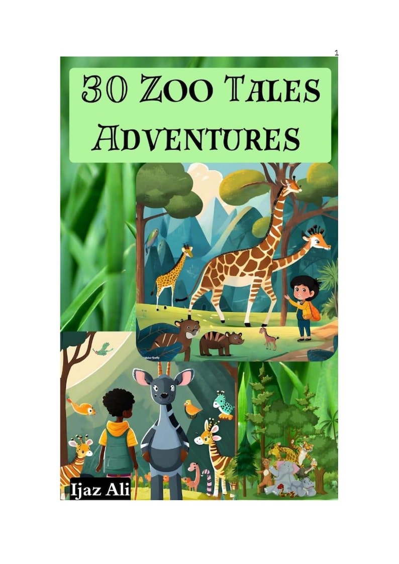 30 Zoo Tales Adventures - Etsy