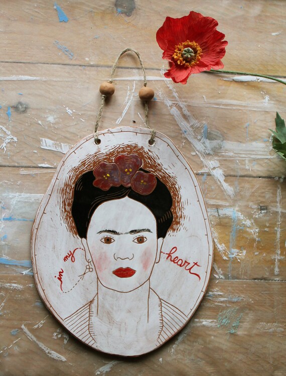 Items similar to Frida Kahlo home decor on Etsy