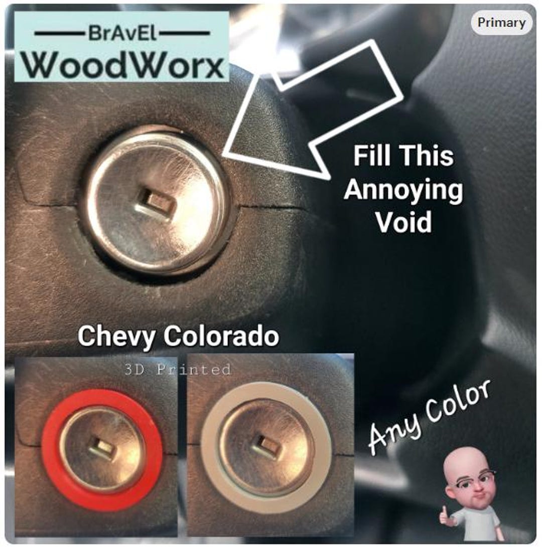 Colorado Ignition Slot Block off Cover – 2015 to 2022 Chevy Truck - Etsy