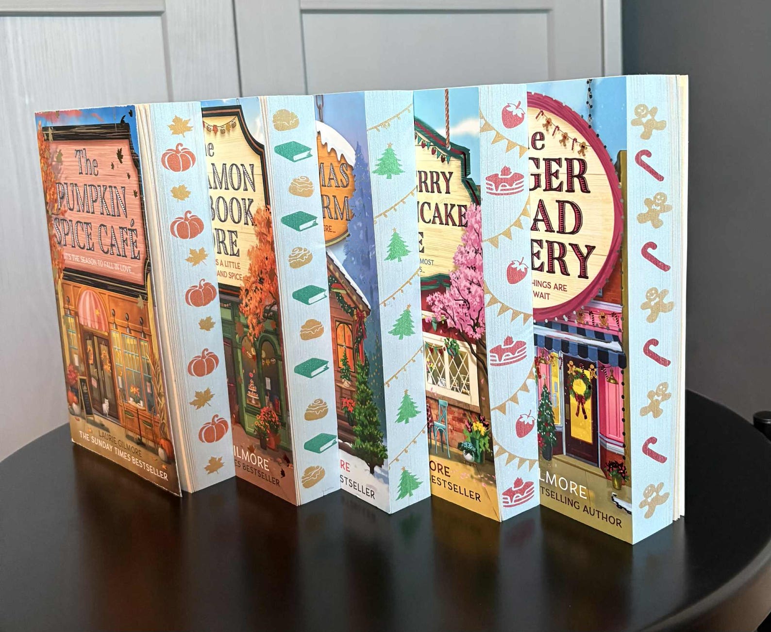 Dream Harbor Series by Laurie Gilmore With Custom Hand Sprayed Edges ...