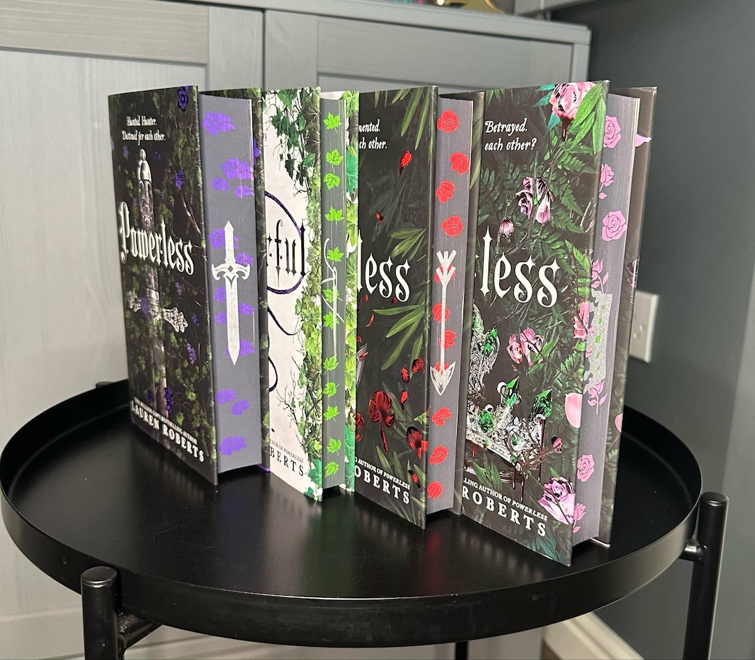 Powerless Series by Lauren Roberts – Custom Hand-sprayed Edges | Deluxe ...