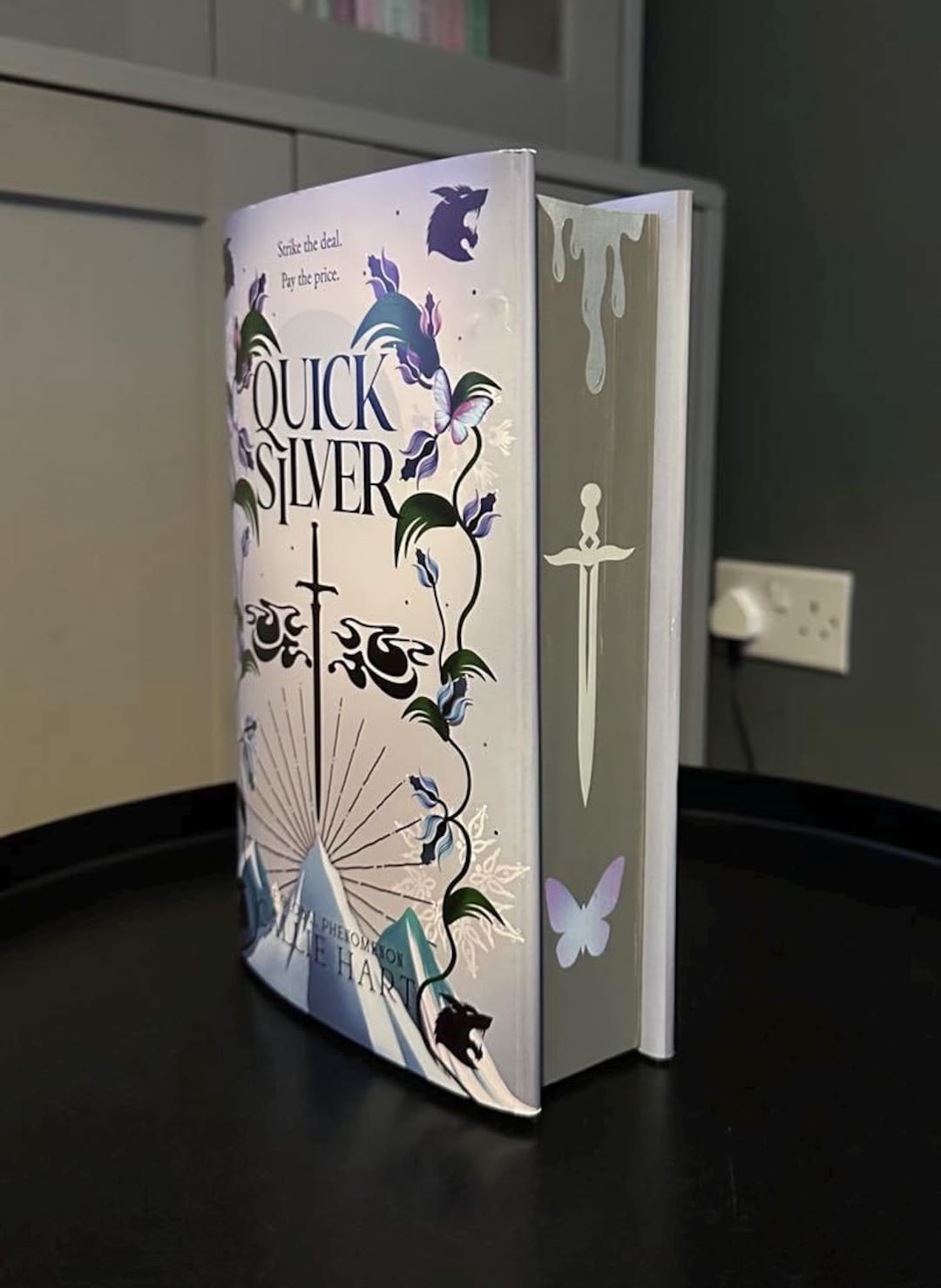 Quicksilver by Callie Hart With Custom Sprayed Edges | UK Hardback With ...