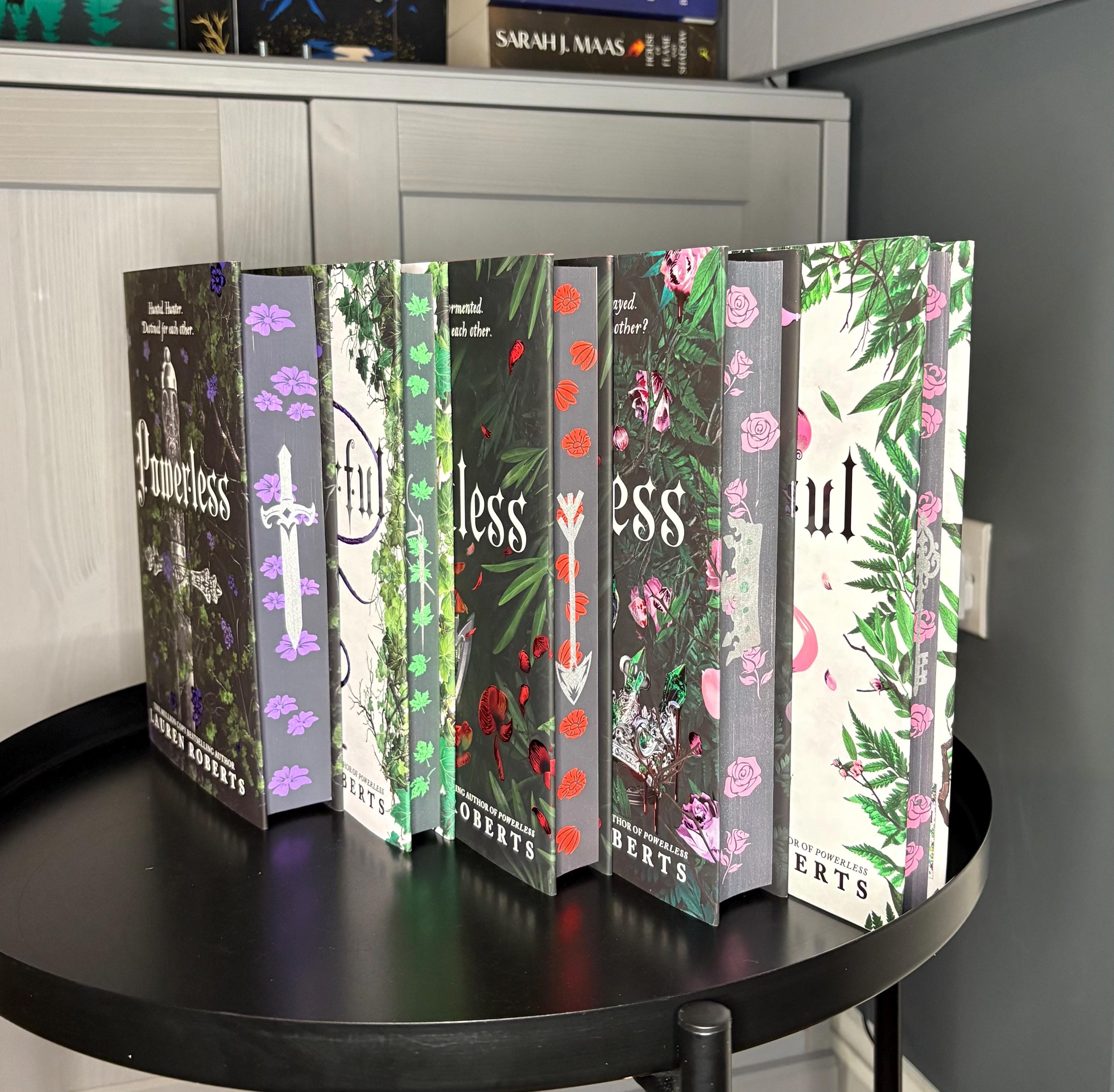 Powerless Series by Lauren Roberts – Custom Hand-sprayed Edges | Deluxe ...