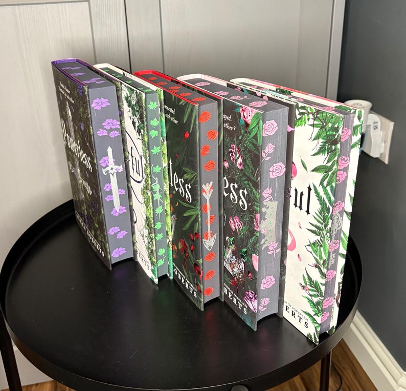 Powerless Series by Lauren Roberts – Custom Hand-sprayed Edges | Deluxe ...