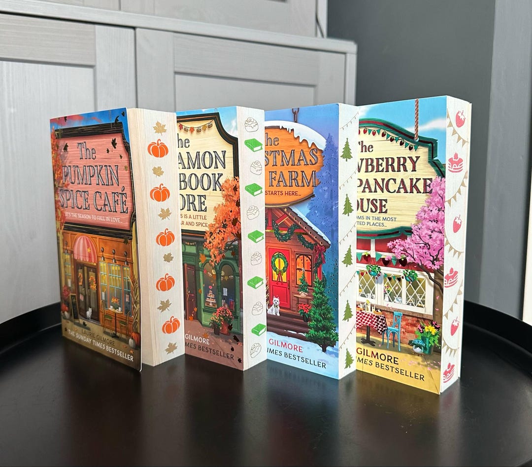 Dream Harbor Series by Laurie Gilmore With Custom Hand Sprayed Edges ...