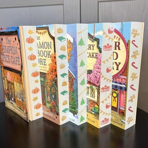 Dream Harbor Series by Laurie Gilmore With Custom Hand Sprayed Edges ...