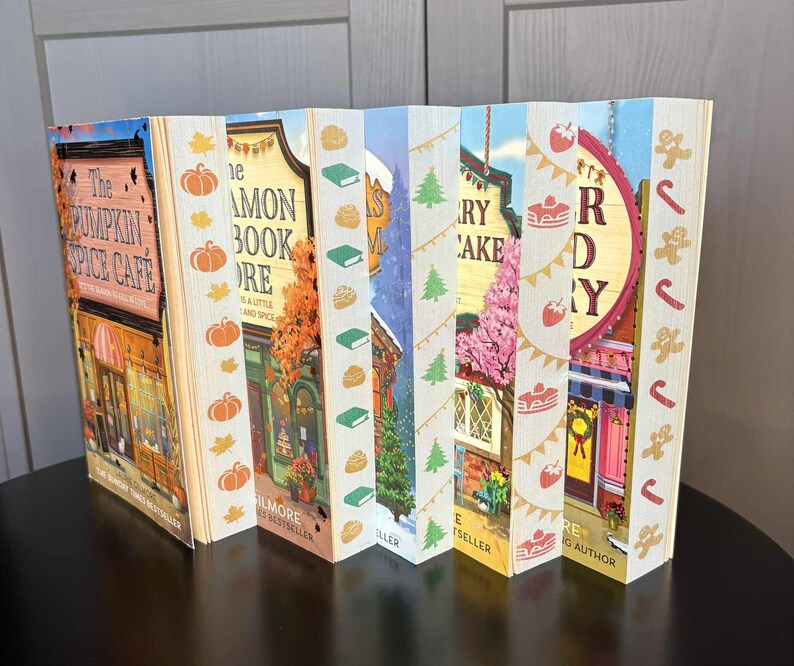 Dream Harbor Series by Laurie Gilmore With Custom Hand Sprayed Edges ...