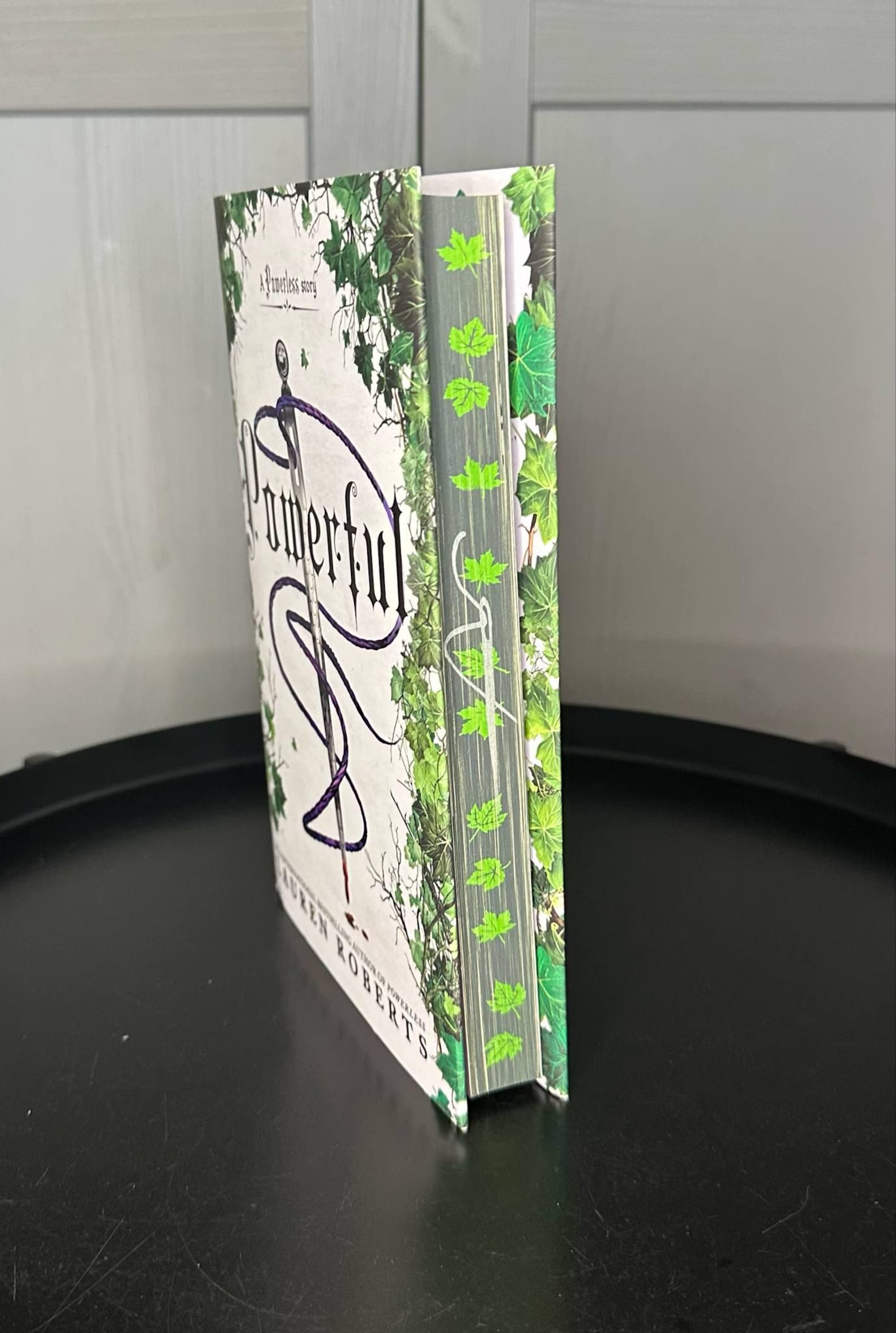 Powerless Series by Lauren Roberts – Custom Hand-sprayed Edges | Deluxe ...