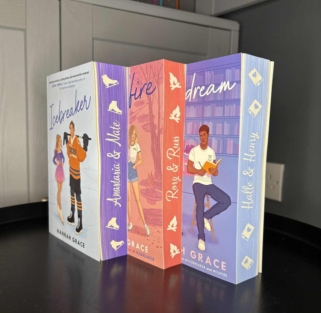 Maple Hills Series by Hannah Grace – Custom Hand Sprayed Edges | UK ...