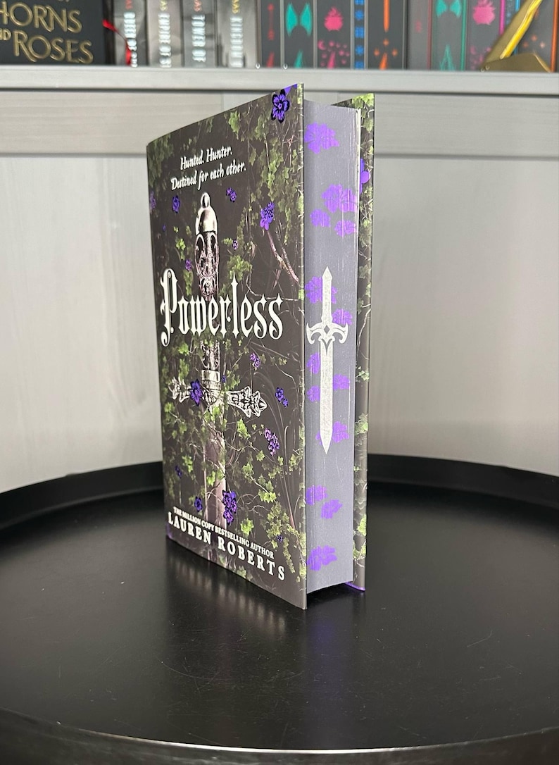 Powerless Series by Lauren Roberts – Custom Hand-sprayed Edges | Deluxe ...