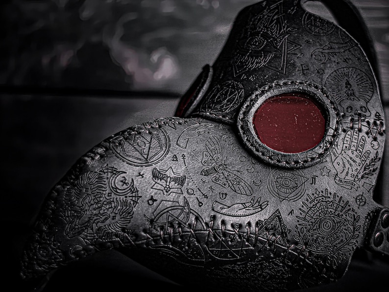 Plague Doctor Witchcraft Mask – Premium Plague Doctor With Laser ...