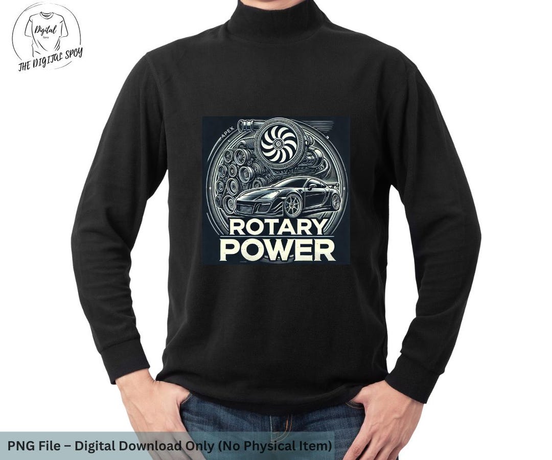 RX7 Rotary Engine T-shirt Rotary Power Apparel - Etsy
