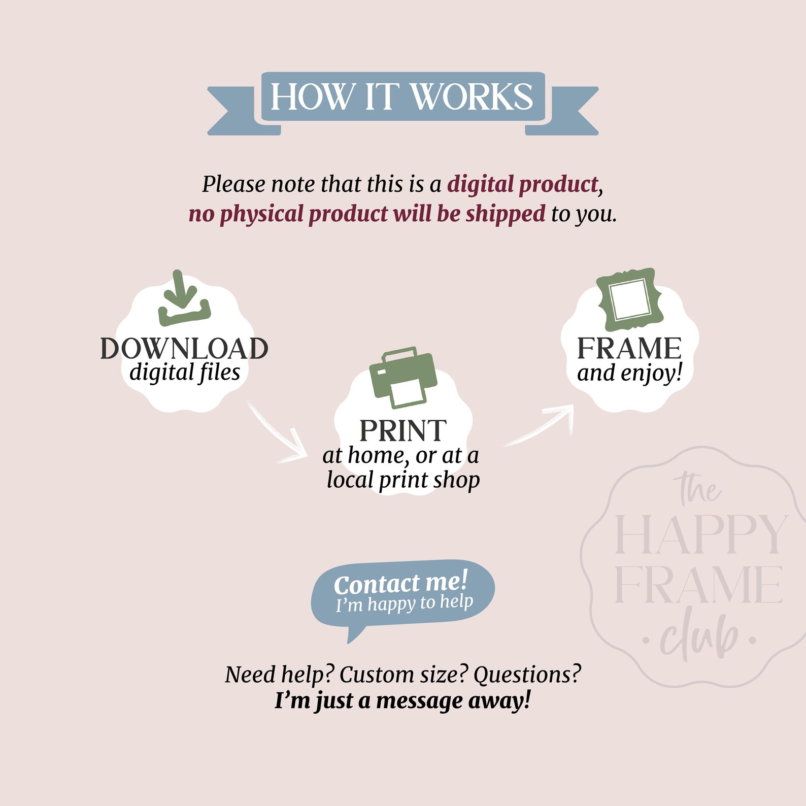 Book Nook Printable Wall Art | Landscape, Portrait, Square Formats ...